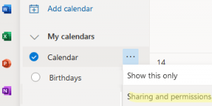 Managing Calendar Permissions on Exchange Server and Microsoft 365 ...