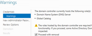 How to Remove (Demote) a Domain Controller in Active Directory ...