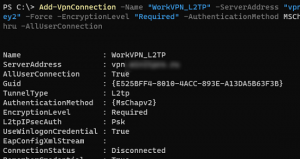 Manage VPN Connections with PowerShell in Windows | Windows OS Hub