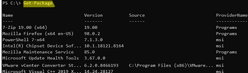 Uninstalling Programs With PowerShell In Windows 10 11 Windows OS Hub