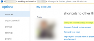 Configure Auto-Reply (Out of Office) Message in Exchange and Microsoft ...