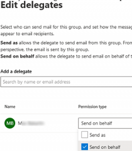 Granting Send As and Send on Behalf Permissions in Exchange Server ...