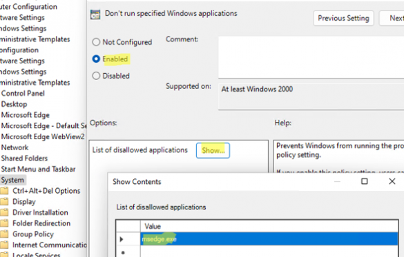How to Uninstall or Disable Microsoft Edge on Windows 10/11 | Windows ...