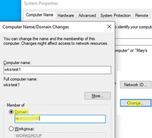 Join a Windows Computer to an Active Directory Domain | Windows OS Hub