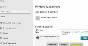 How to Force Remove a Printer That Won't Uninstall on Windows | Windows ...