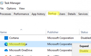 Disable Microsoft Edge from Opening on Startup in Windows | Windows OS Hub