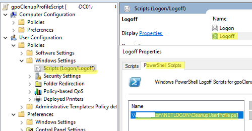 Clear Cache And Temp Files In User Profiles On Windows RDS With PowerShell And GPO Windows 