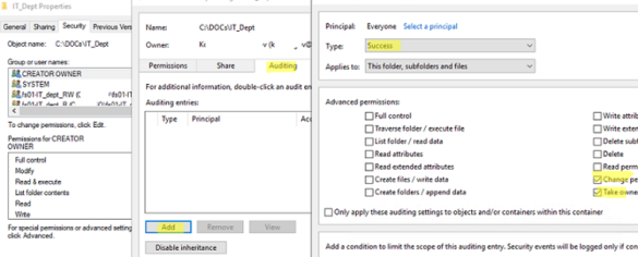 How to Detect Who Changed the File/Folder NTFS Permissions on Windows | Windows OS Hub