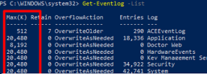 Configuring Event Viewer Log Size on Windows | Windows OS Hub