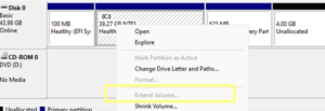 Extending a Disk Volume (Partition) in Windows | Windows OS Hub