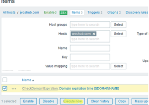 Monitoring Domain Name Expiration Date with Zabbix | Windows OS Hub