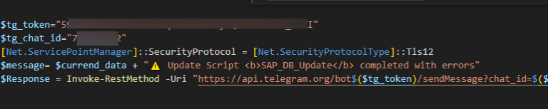 Send Telegram Messages from a PowerShell Script | Windows OS Hub