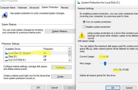How to Create, Delete, and Manage System Restore Points on Windows 10/ ...