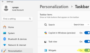 Disable and Completely Remove Widgets from Taskbar in Windows 11 ...