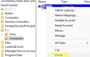 AD Domain Join: Computer Account Re-use Blocked | Windows OS Hub