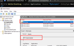 How to Write Logs to the Windows Event Viewer from PowerShell/CMD ...