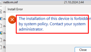 Fix: Device Installation is Forbidden by System Policy | Windows OS Hub