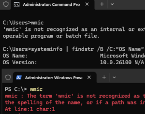 WMIC Command Not Found on Windows | Windows OS Hub