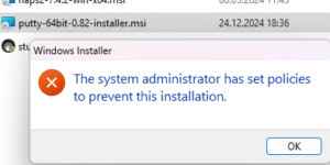 Fix: The System Administrator Policies Prevent the App Installation ...