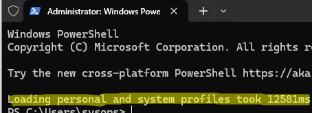 Fix: Slow Startup of PowerShell Console and Scripts | Windows OS Hub