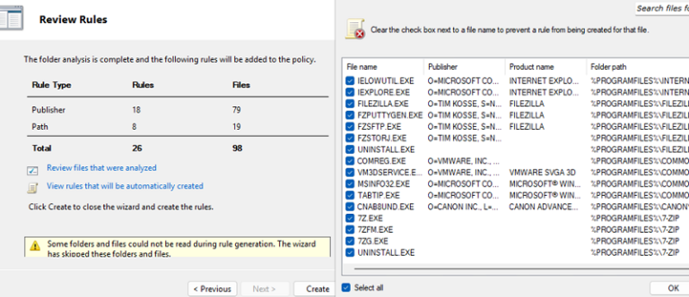 AppLocker: Configure Application Restriction Policies in Windows ...